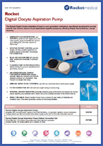 Rocket Medical - Digital Oocyte Aspiration Pump